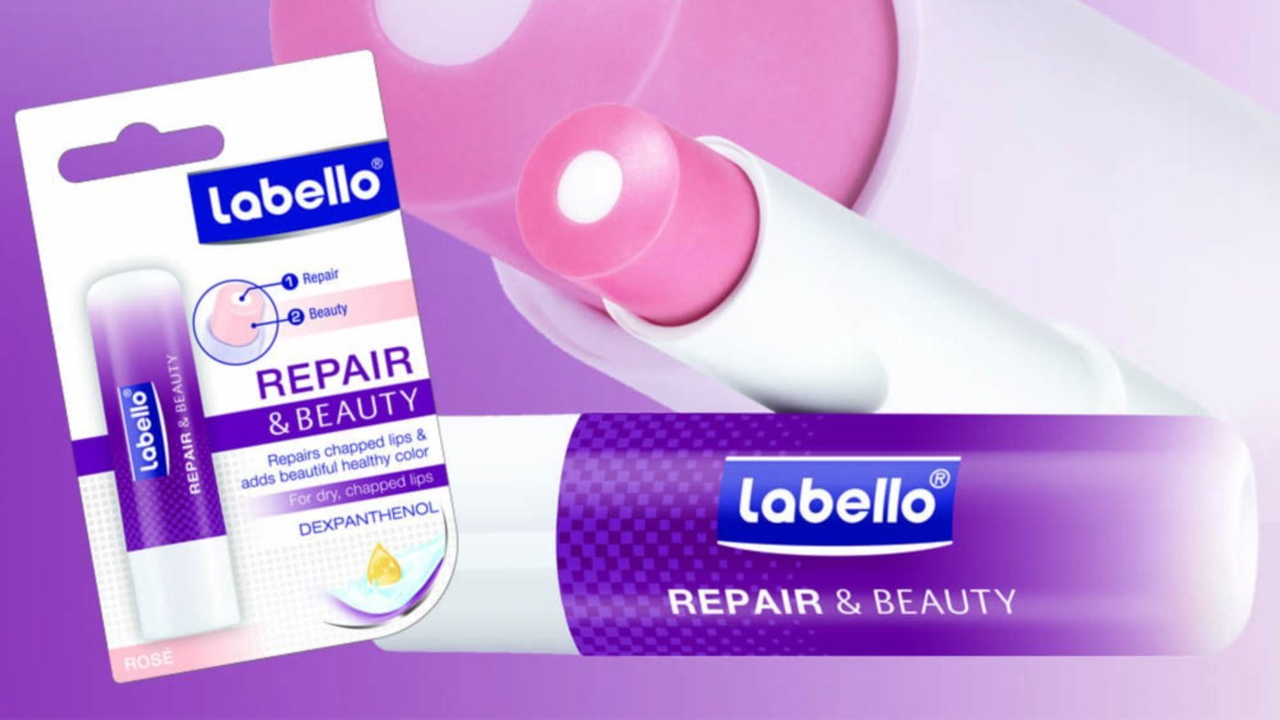 Beiersdorf - The New Labello Repair & Beauty: Irresistibly Kissable