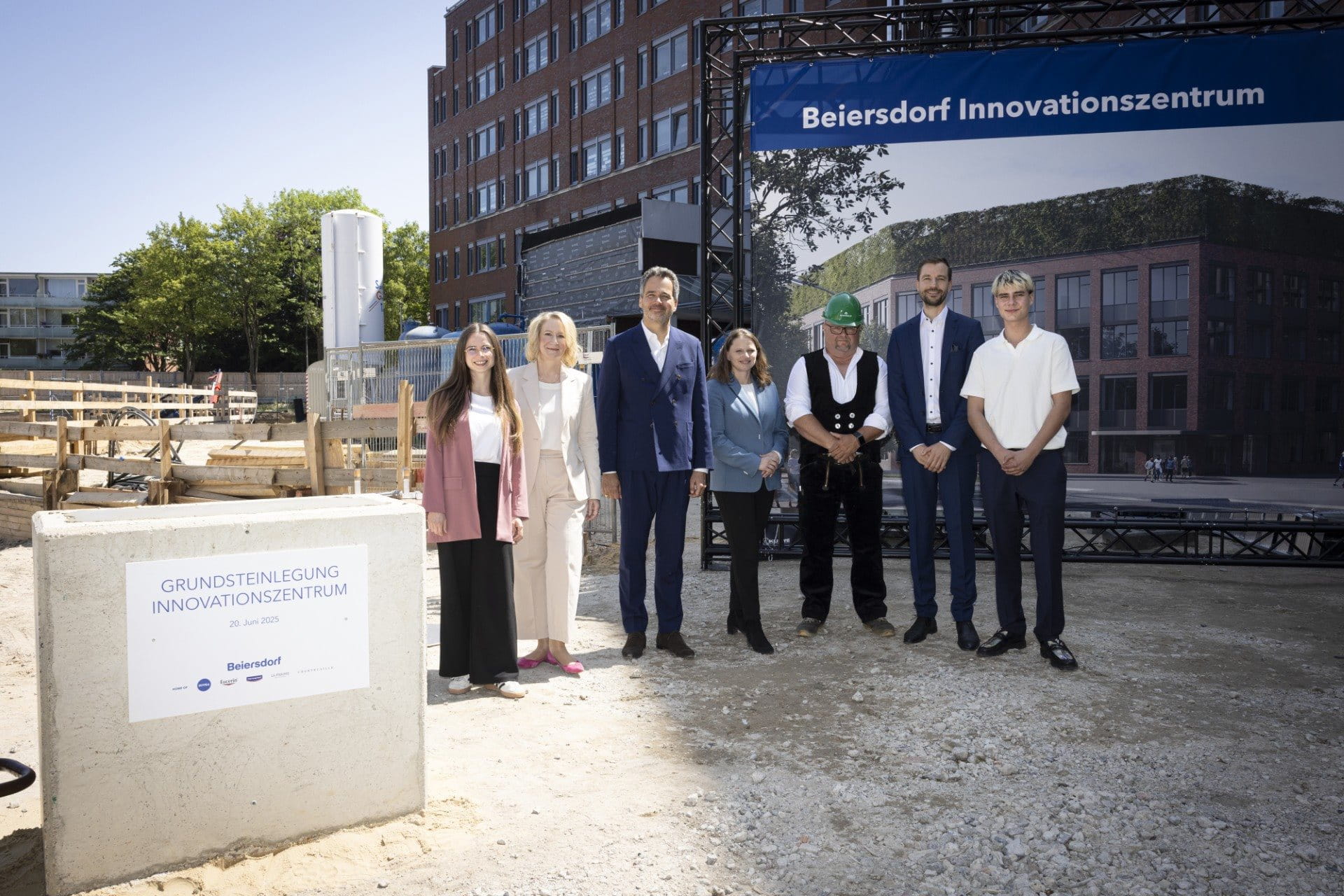 Investing in the future of skincare: Beiersdorf lays foundation stone ...